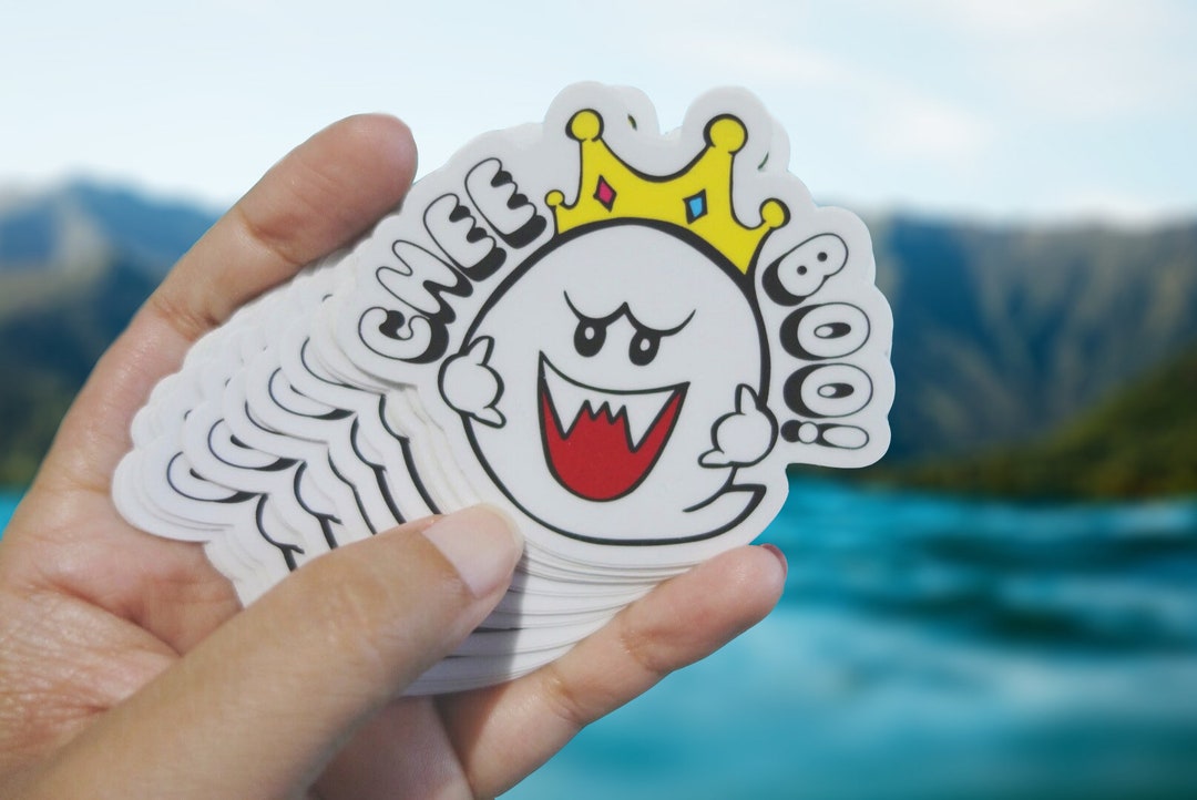 Chee Boo Mario Shaka Sticker - Etsy