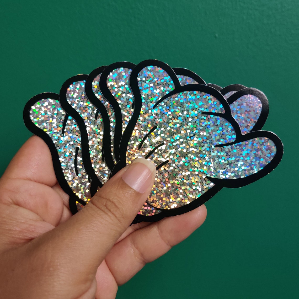 5-bundle Pack Glitter Shiny Mickey Mouse Disney Shaka Aloha - Etsy