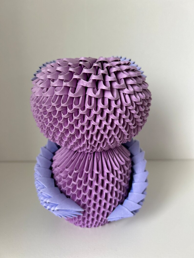 3D Origami Paper Animal Owl - Etsy