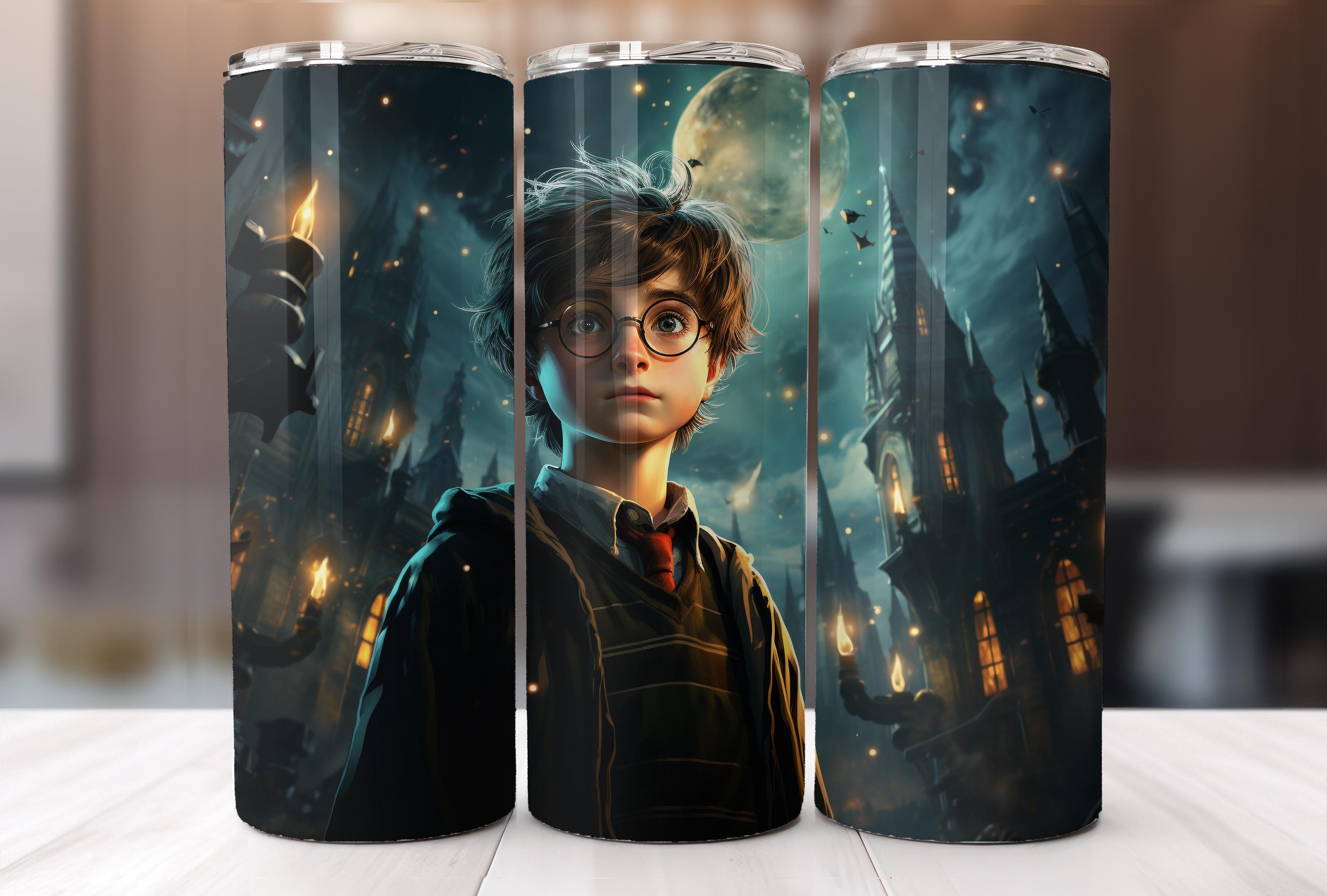 Magical 3D Wizard 20oz Sublimation Tumbler Designs Unique Gift Idea ...