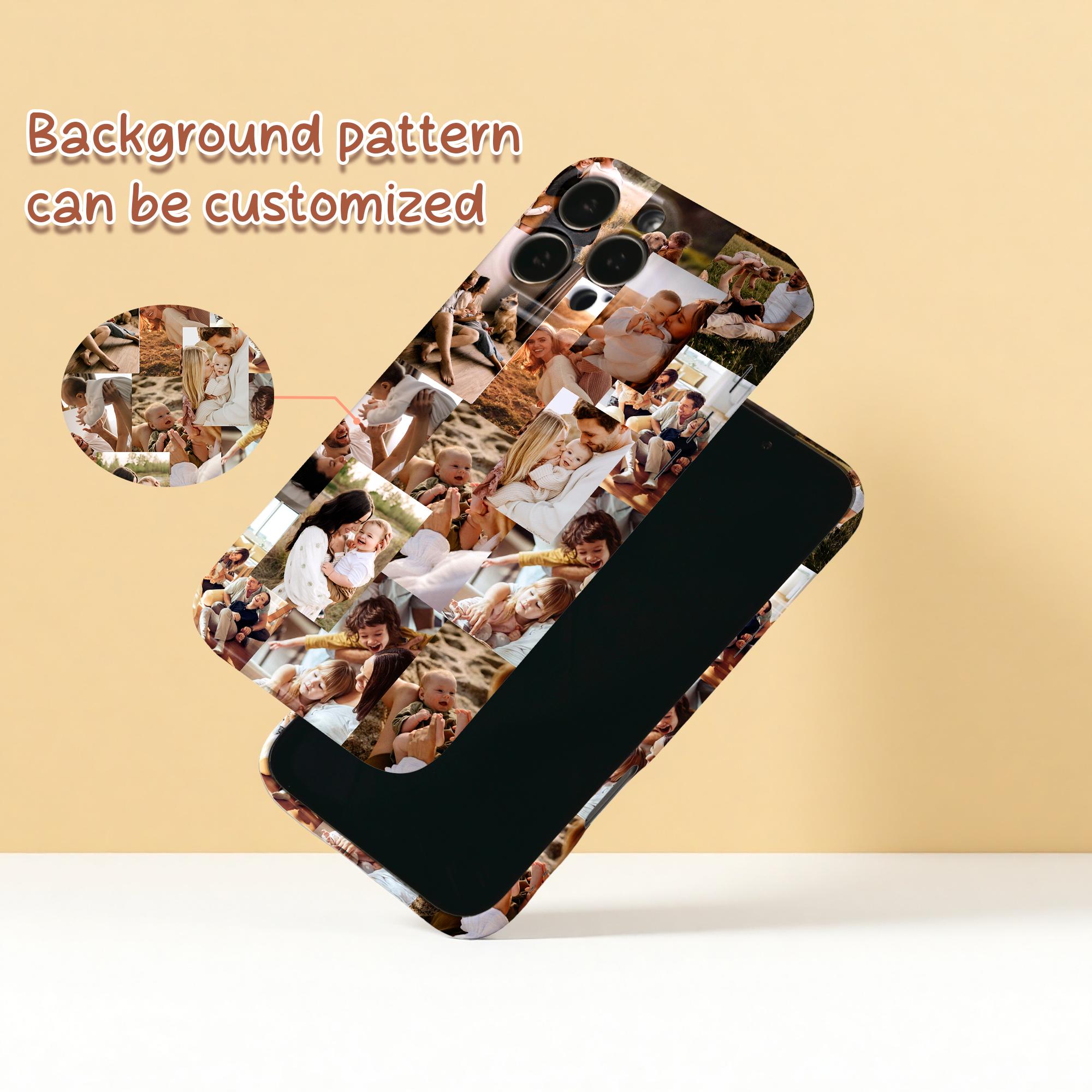 Personalized Photo Collage Phone Case – Custom Picture iPhone 17 16 15 ...