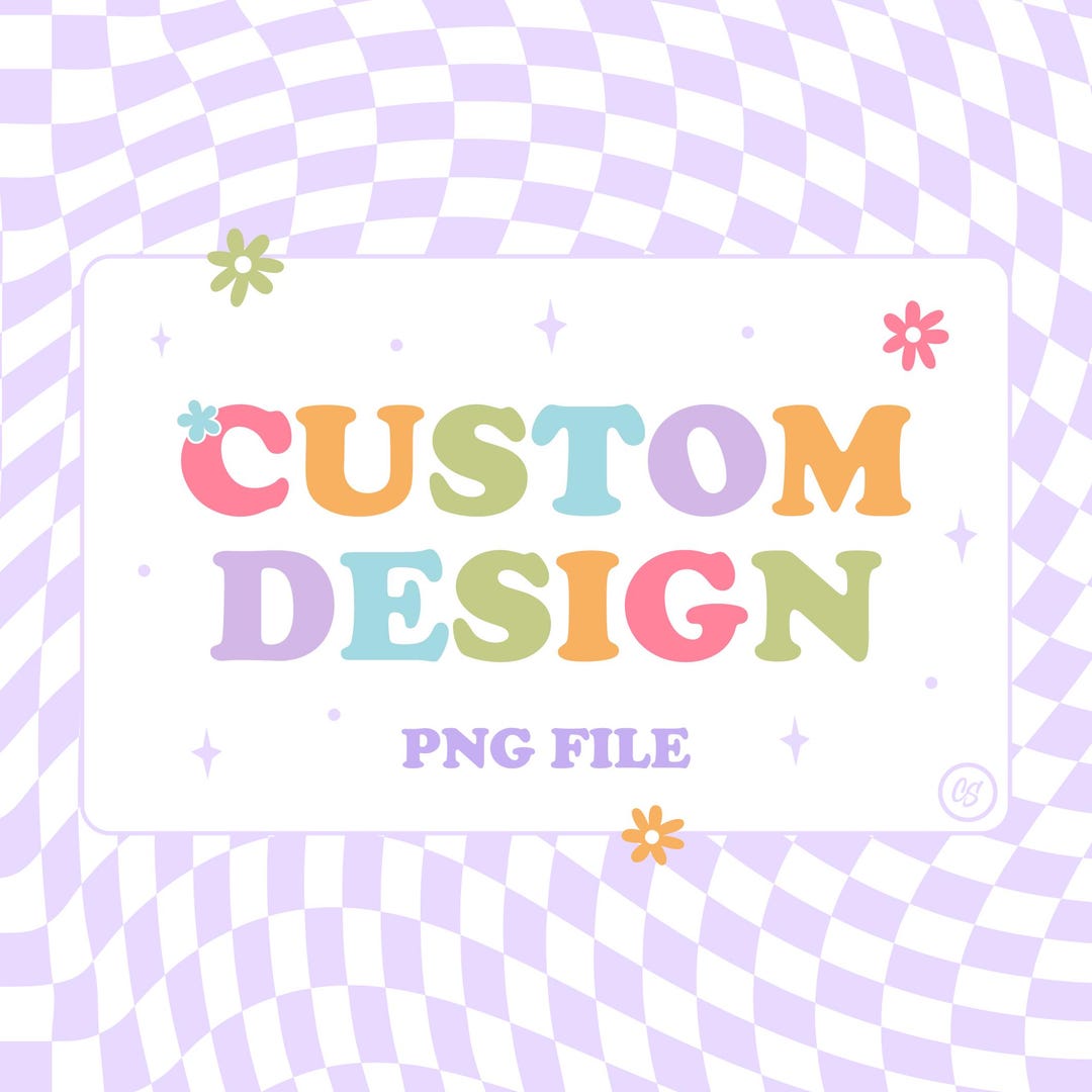 Custom Digital Design PNG - Etsy