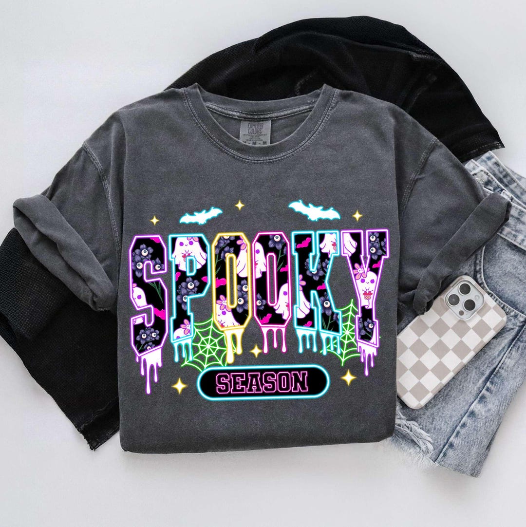 Spooky Season Png, Halloween Png, Preppy Halloween Png, Preppy Spooky ...