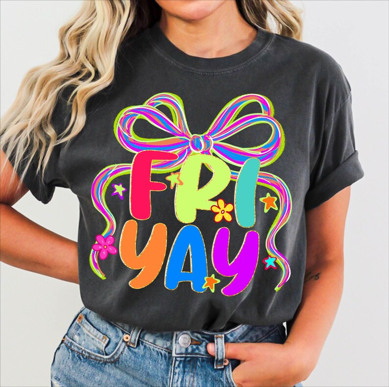 Fri Yay Png, Happy Friday Png, Friyay Png, School Png, Back to School ...