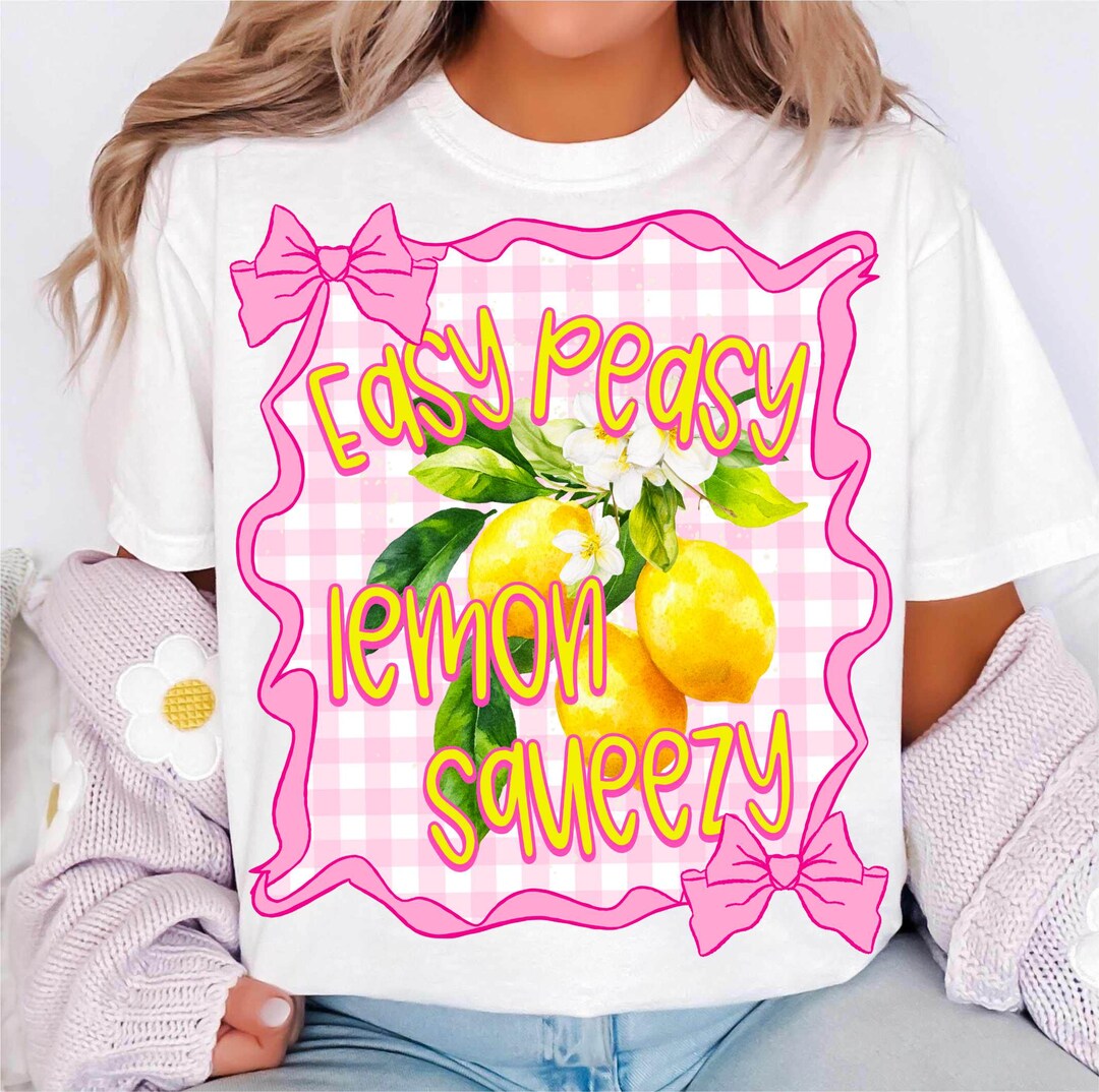 Lemon Png Design, Summer Png, Easy Peasy Lemon Png, Hello Summer ...