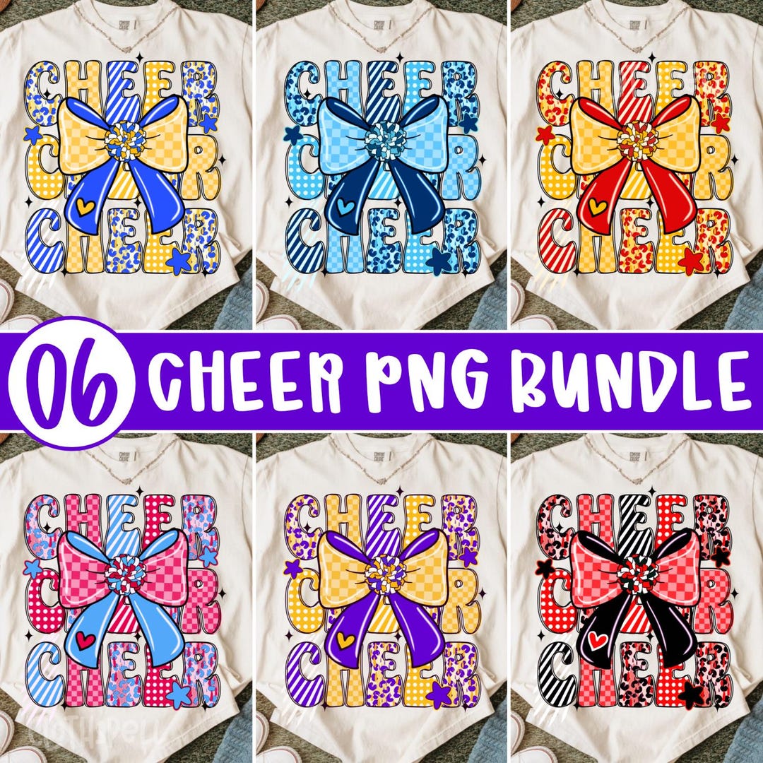 Cheer Bundle Png, Cheer Team Png, Cheer Png, Cheerleader Png, Pom Pom ...