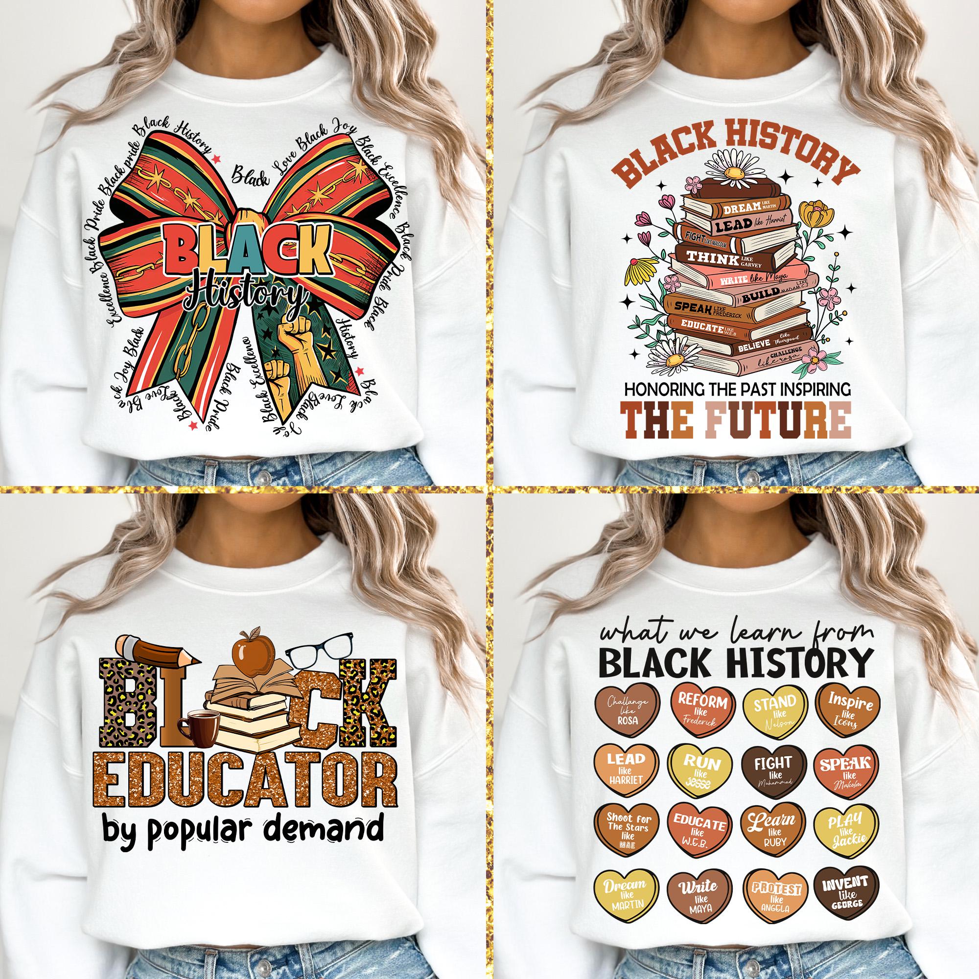 Black History Bundle Png, Black History Png, Afro American Png, Black ...