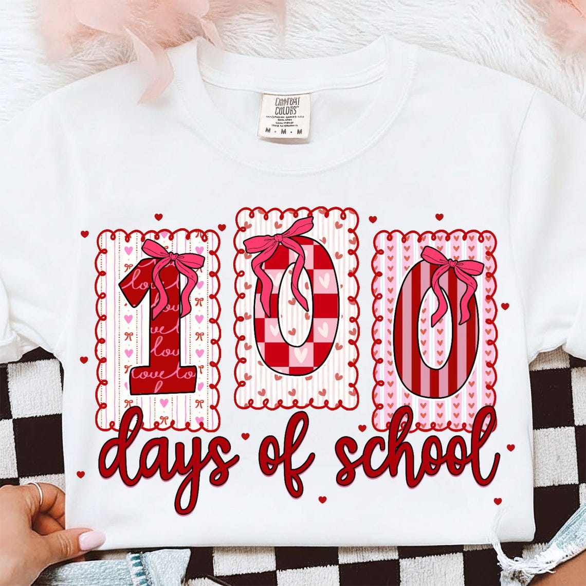 Valentine 100 Days of School Png, 100 Days of School Png, Valentine ...