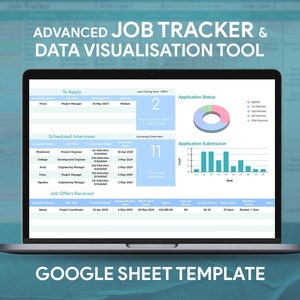 Job Tracker & Data Visualization Tool | Career Management Tool | CV ...