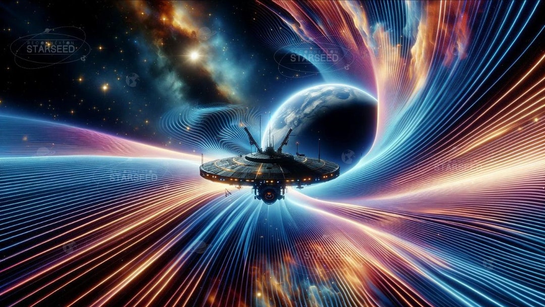 Arcturus- Arcturian Vessel Protecting the Earth, Image Generated by ...