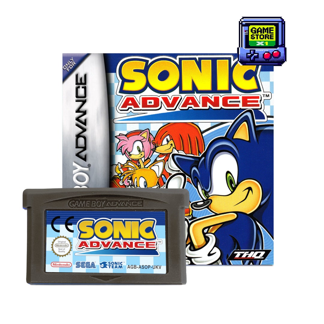 Super Sonic Advance Gameboy Original Classic Game for Retro Fans ...