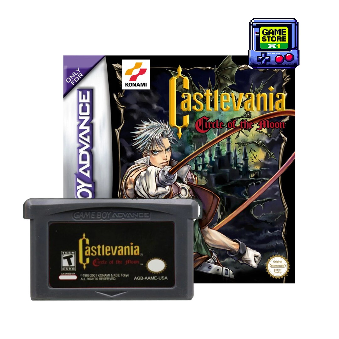 Castlevania Gameboy Original Classic Game for Retro Fans Cicle of the ...