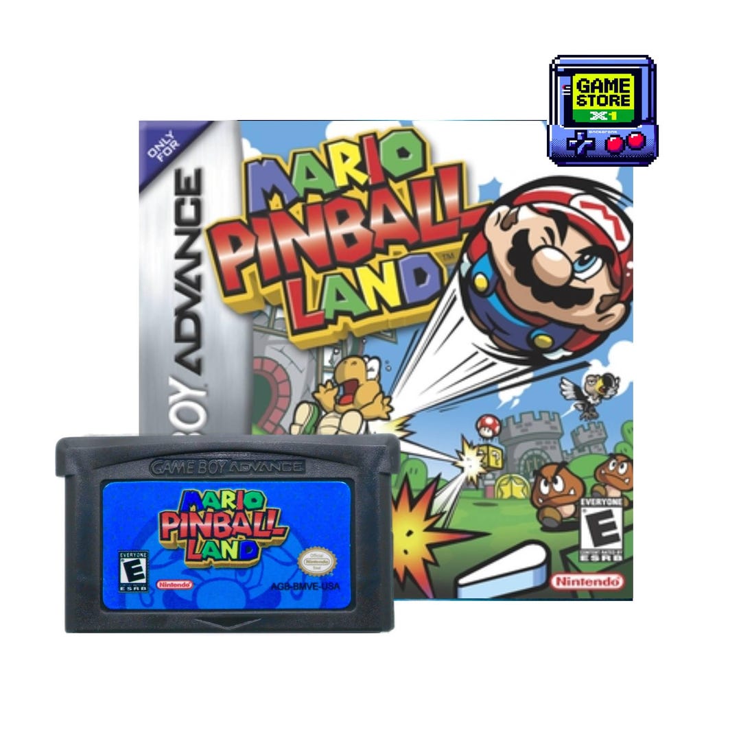 Mario Pinball Gameboy Original Classic Game for Retrofans SMB ...