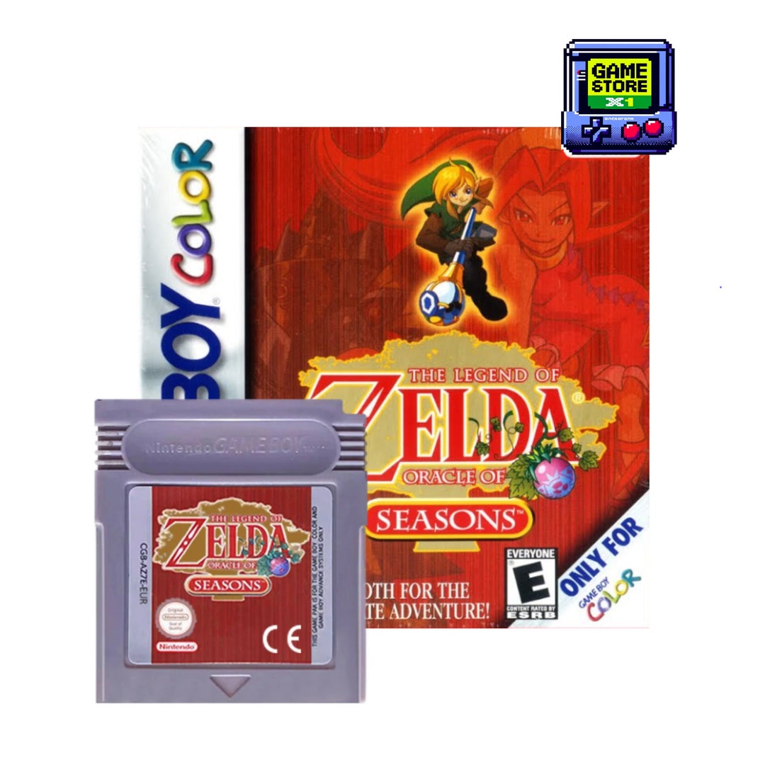 Zelda Oracle of Seasons Gameboy Original Classic Game for Retrofans ...