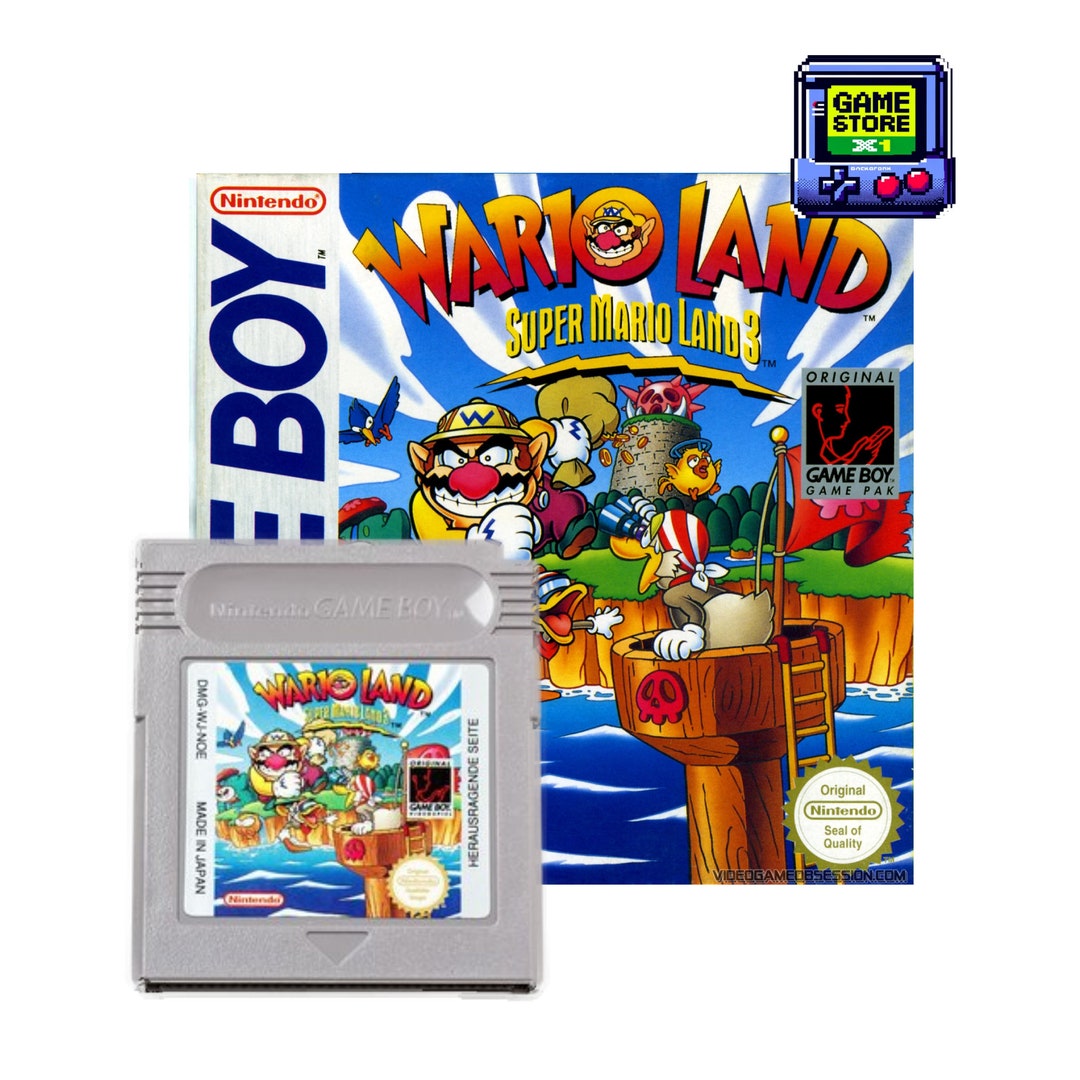 Wario Land 1 Gameboy Original Classic Game for Retro Fans SMB Super ...