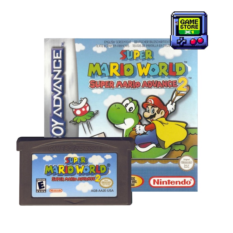 Super Mario Advance 2 Gameboy Original Classic Game for Retrofans SMB ...