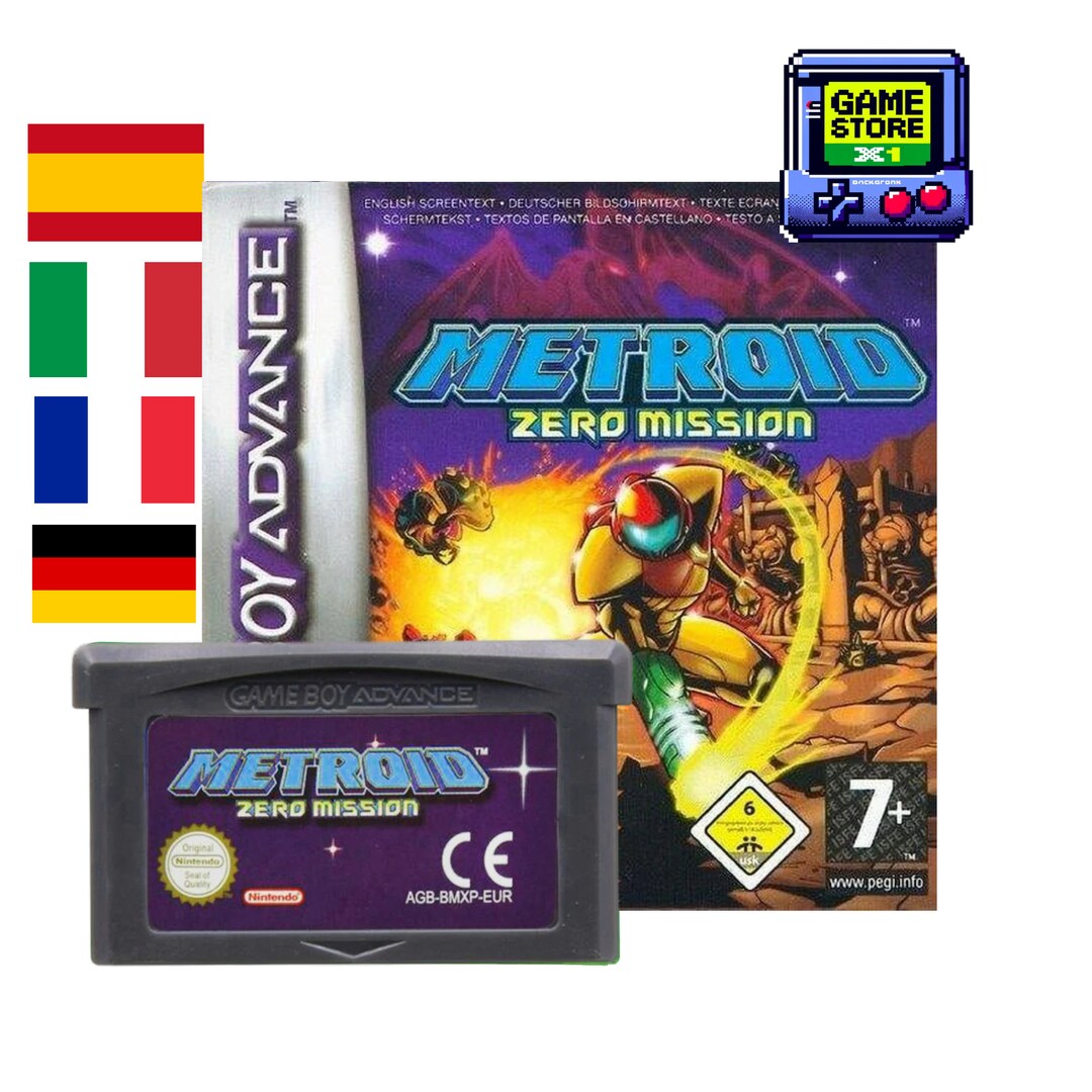 Metroid Zero Mission Samus Return German Gameboy Original Classic Game ...