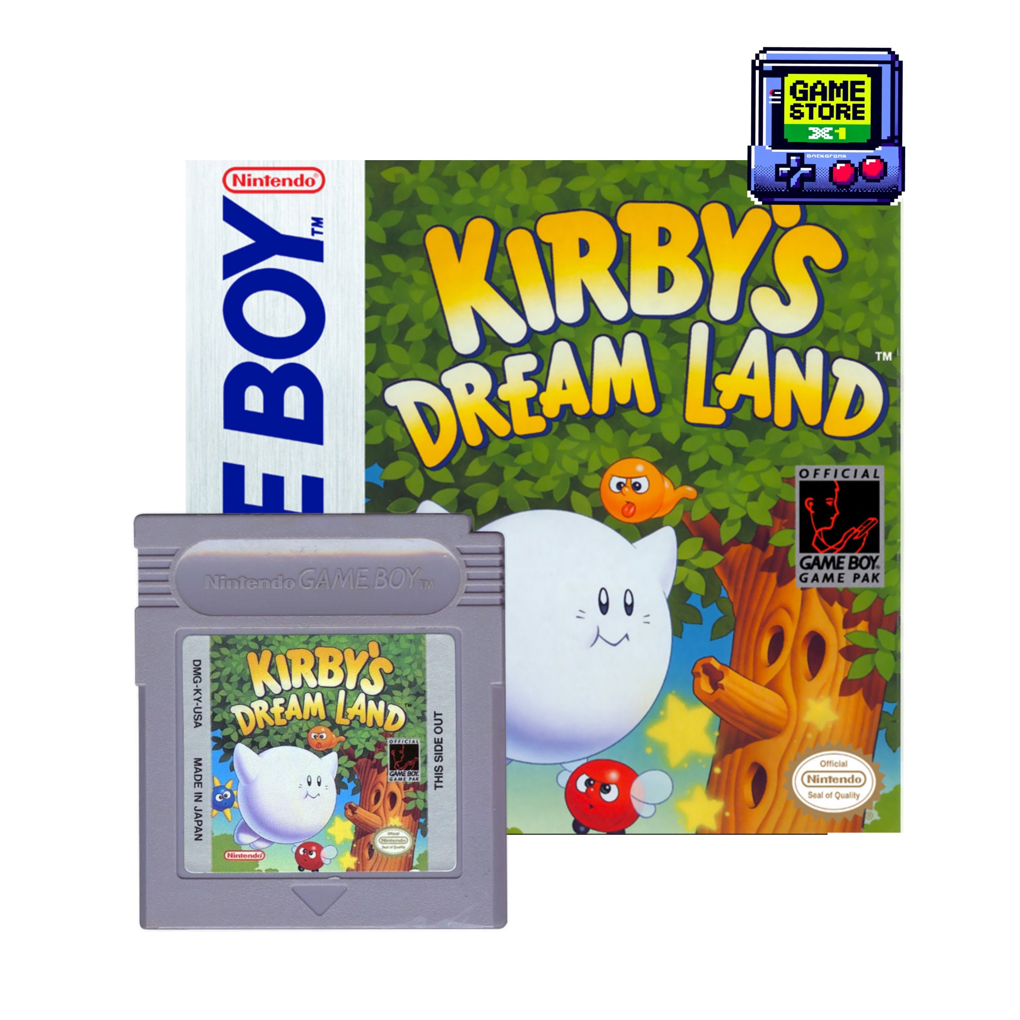 Kirbys Dream Land Gameboy Original Classic Game for Retrofans Kirbie ...