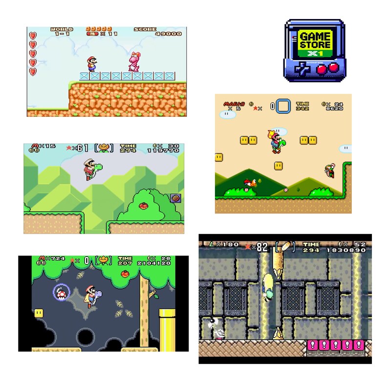 Super Mario Advance 2 Gameboy Original Classic Game for Retrofans SMB ...