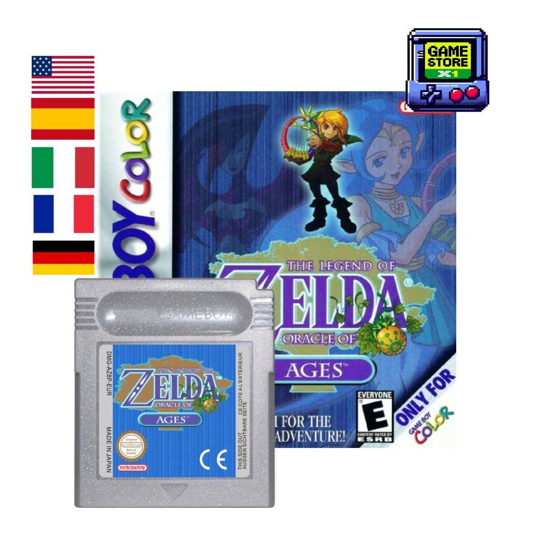 Zelda Oracle of Ages Gameboy Original Classic Game for Retrofans Links ...