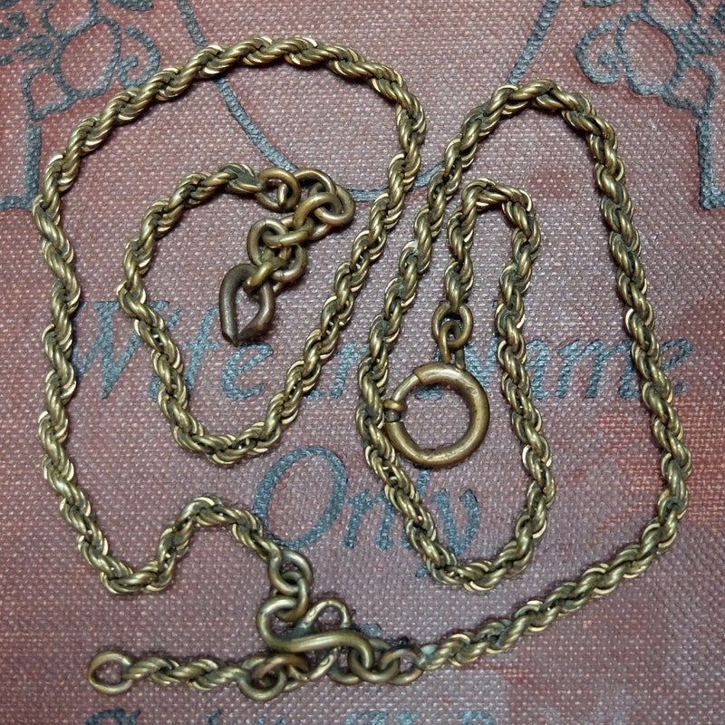 Vintage Watch Chain - Etsy