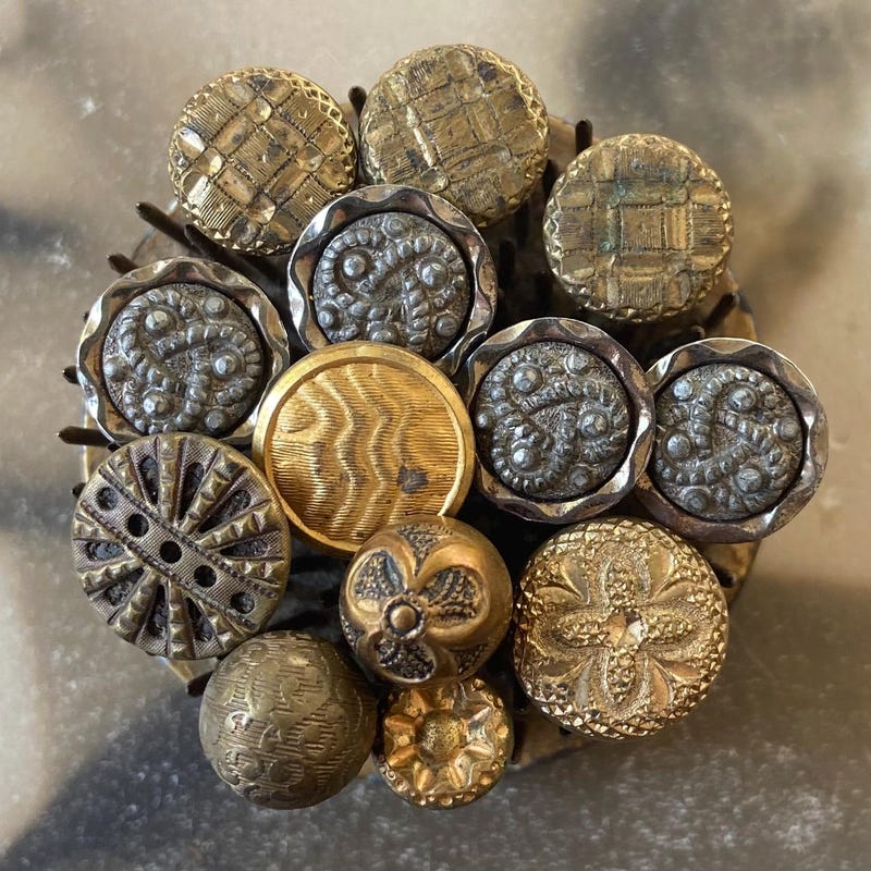 Brass Buttons - Etsy