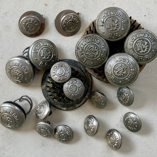 Railroad Buttons - Etsy