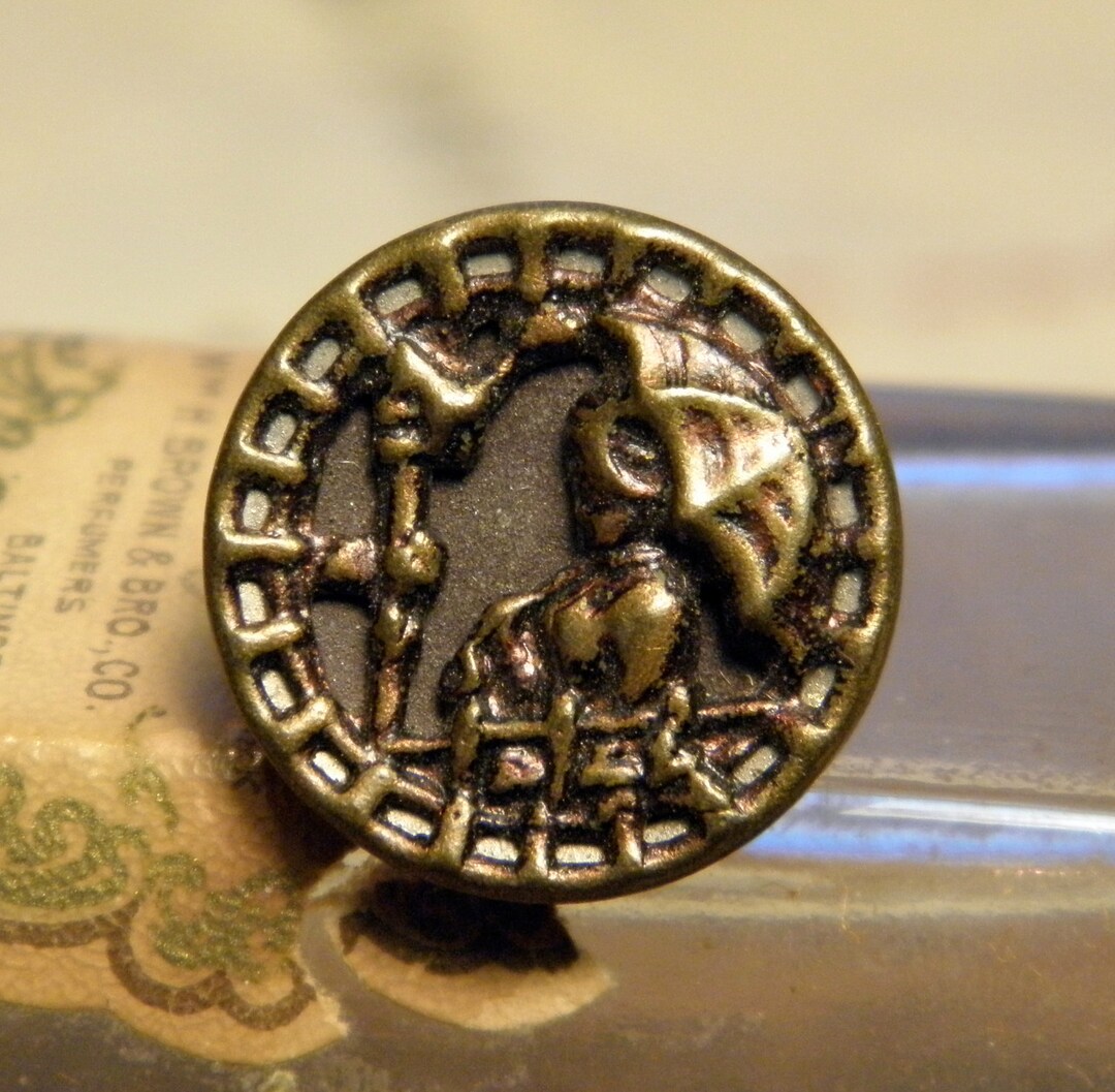 Antique Button Fanny Davenport Victorian Picture Button - Etsy