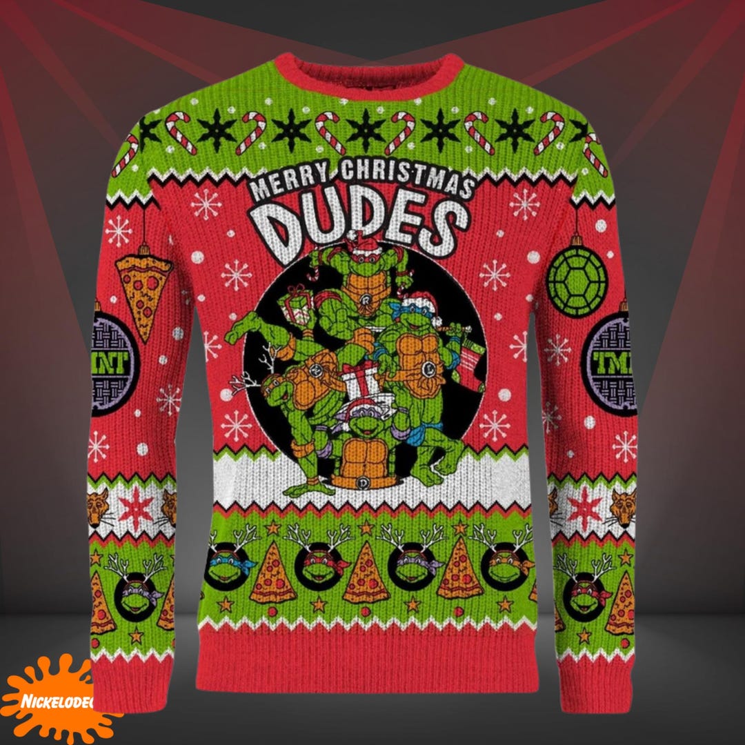 Teenage Mutant Ninja Turtles: Heroes in A Half-sled Ugly Christmas ...
