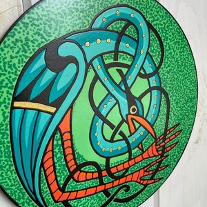 Celtic Bird Knot Good Luck Hex Sign, Celtic Knot, Irish, Scottish, Hex ...