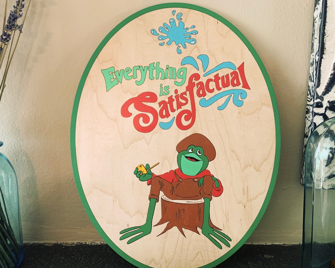 Splash Mountain Sign, Laughing Place Sign, Brer Frog, Laser Engraved ...