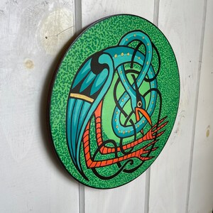 Celtic Bird Knot Good Luck Hex Sign, Celtic Knot, Irish, Scottish, Hex ...