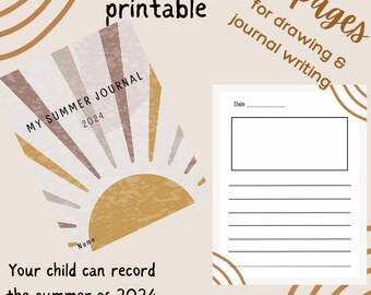 Flowers, Fairies and Unicorns Vacation Journal/children's Summer ...