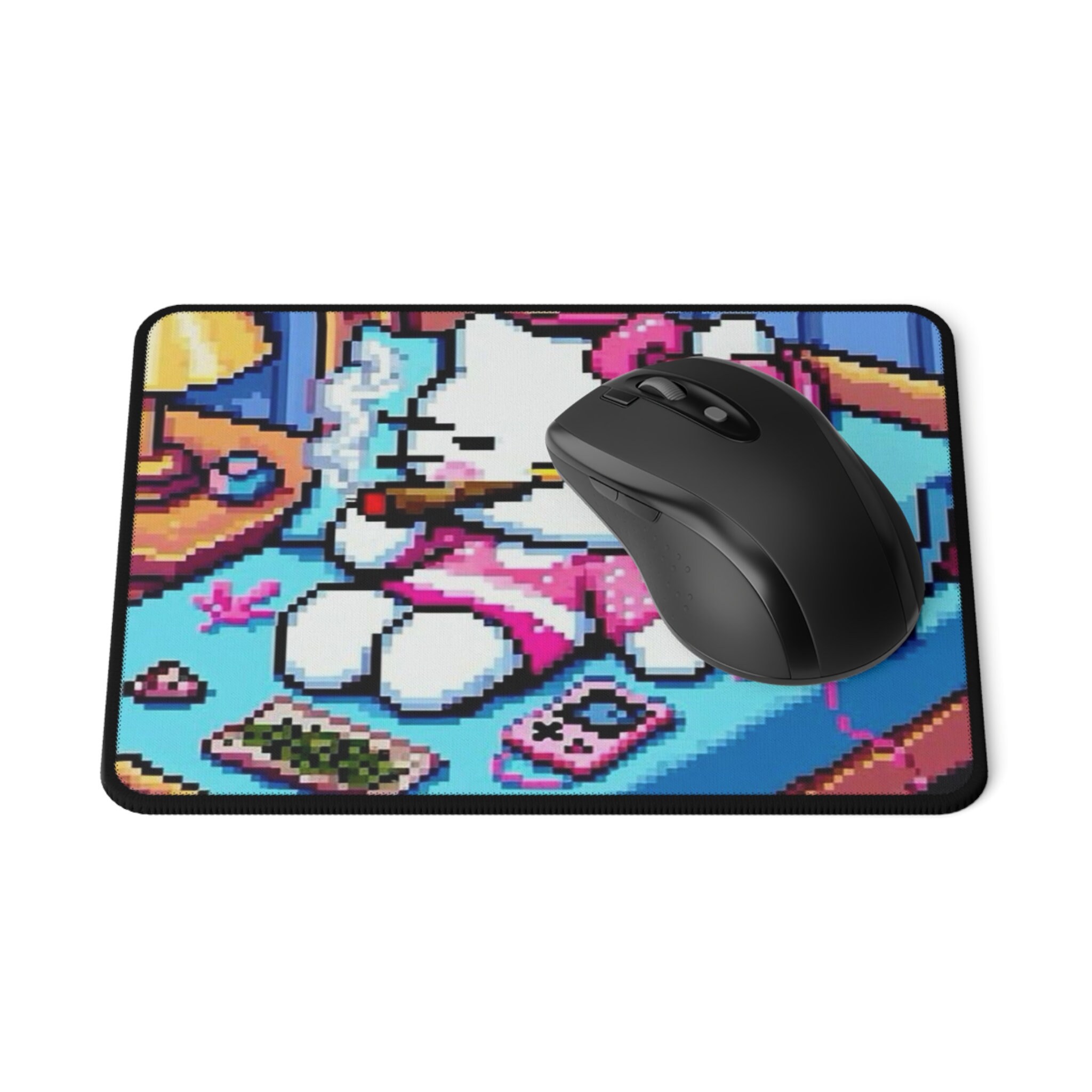 Hello Kitty Smoking A Blunt Funny Cute 420 Stoner Pot Weed Non-slip ...