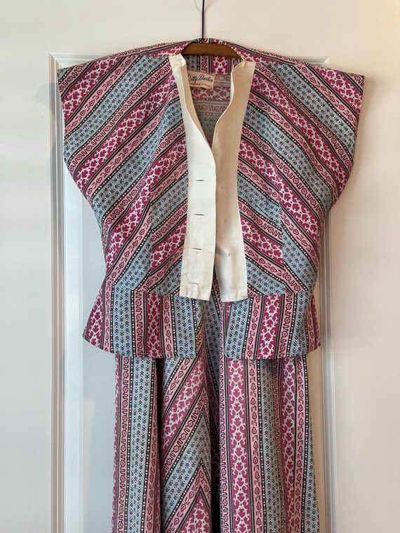 1940’s/1950’s Dottie Darling Juniors Day Dress with J… - Gem