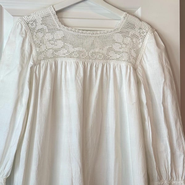 Crochet Nightgown - Etsy