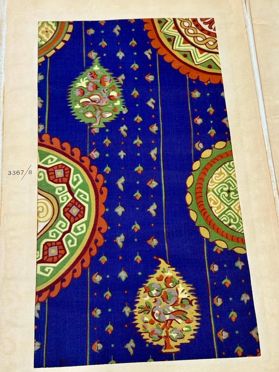 Early 20th Century Cheney Brothers Silk Swatch Cards - Antique ...