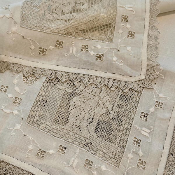 Victorian Tablecloth - Etsy