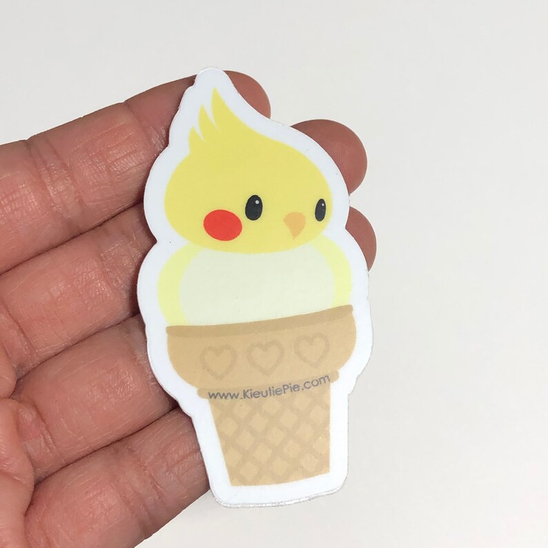 Cockatiel Cone Durable Weatherproof Die Cut Matte Vinyl | Etsy