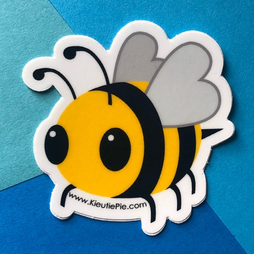 Queen Bee Vinyl Sticker - Etsy