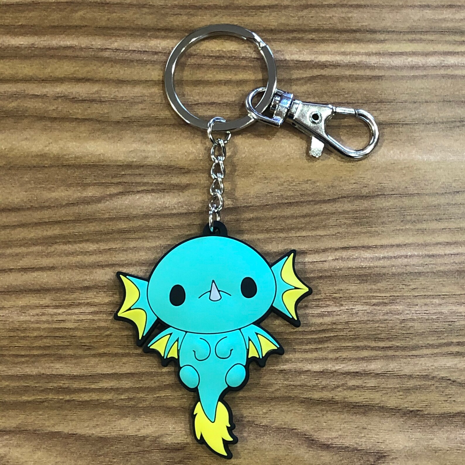 Donut Dragon Keychain Dragon Keychain Cute Dragon Cartoon | Etsy