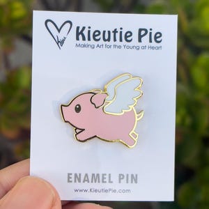 When Pigs Fly - Gold Pigasus - Pig Pin, Flying Pig Pin, Pig Hard Enamel ...