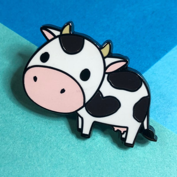 Cow Pin - Etsy