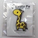 Giraffe Hard Enamel Pin Giraffe Pin, Giraffe Brooch, Giraffe Lapel Pin ...