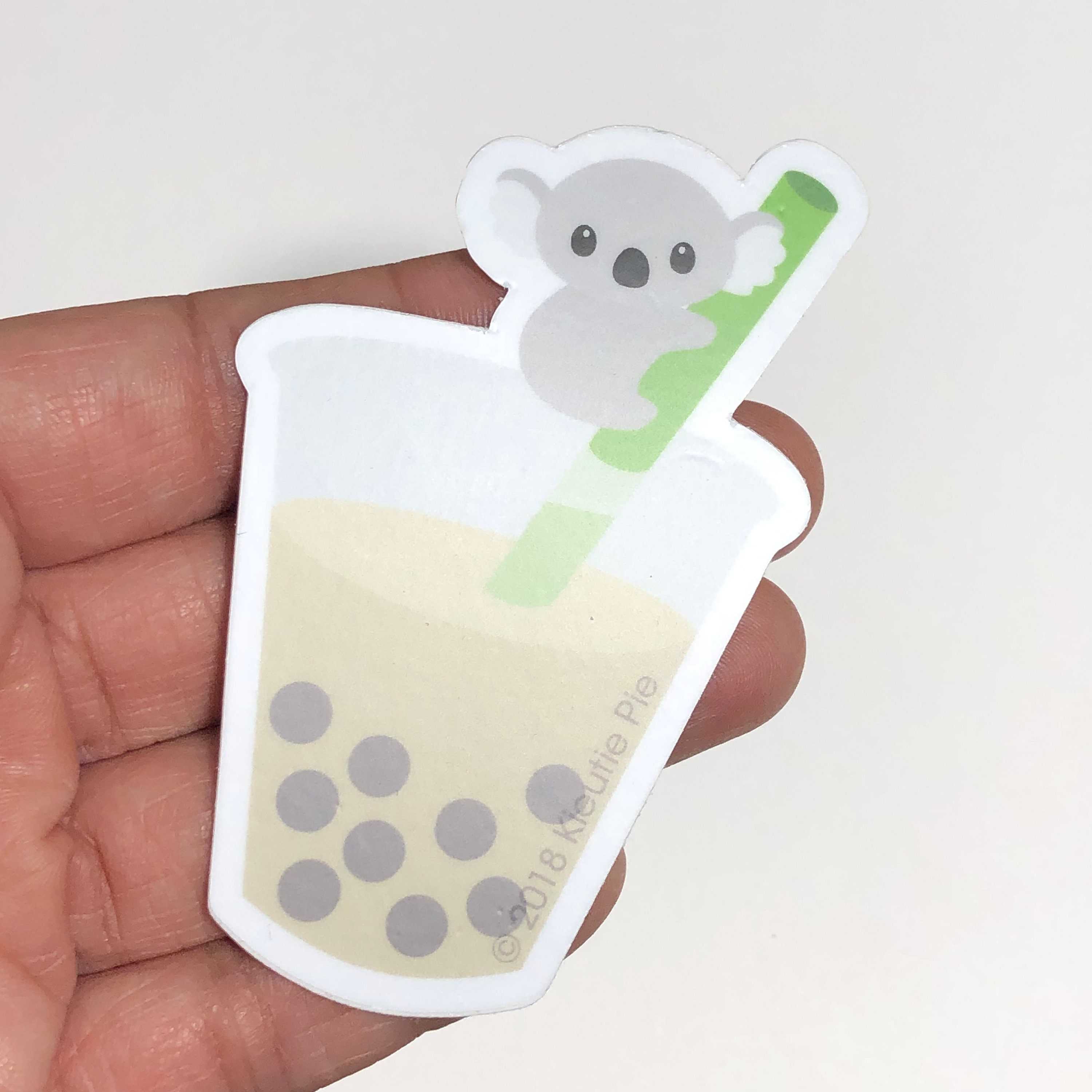 Koala Tea Boba Durable Weatherproof Die Cut Matte Vinyl | Etsy