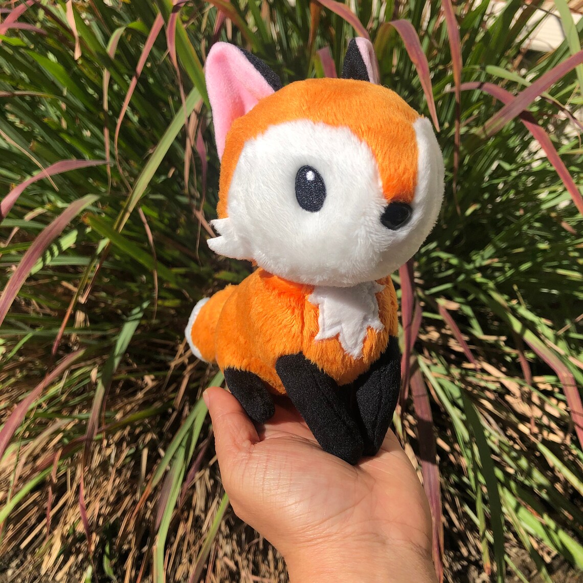 Tea Fox Plush Fox plushie Fox stuffed animal stuffed toy | Etsy