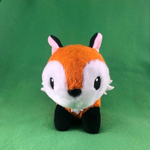 Coffee Fox Plush Fox Plushie Fox Stuffed Animal Stuffed - Etsy