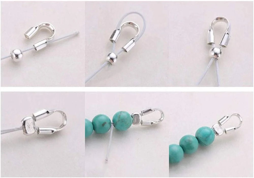 20pcs Stainless Steel U Shape Wire Guardian Protector Fasteners Clasp ...