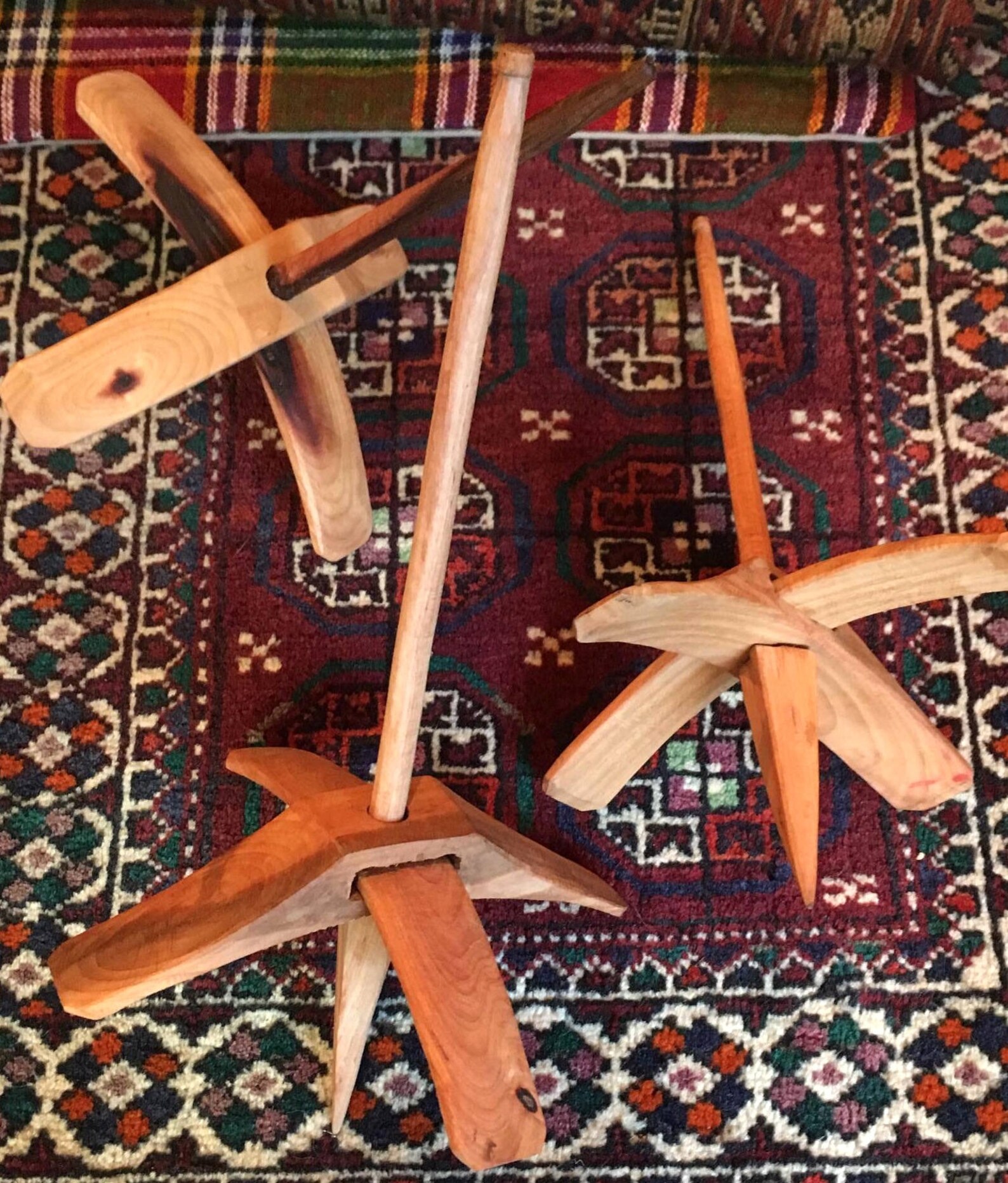 Handcarved Turkish Spindle for Spinning Fiber - Etsy