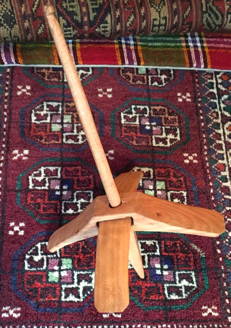 Handcarved Turkish Spindle for Spinning Fiber - Etsy